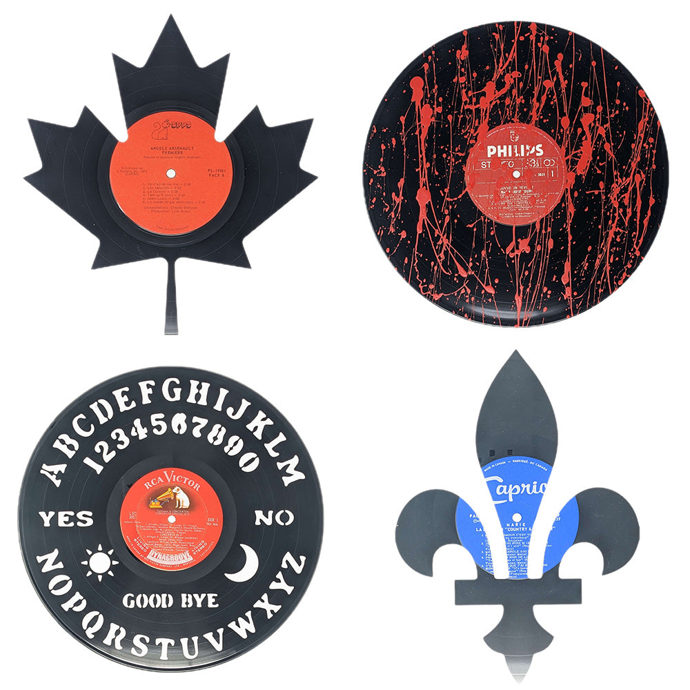 Vinyl record decoration – 514rpm